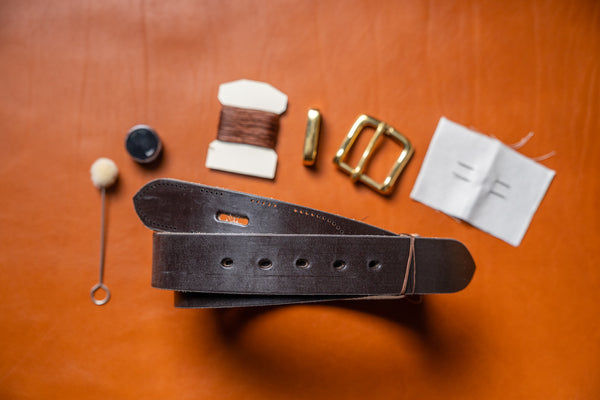 Be The Maker: Belt Making Premium DIY Leathercraft Kit - J.H. Leather